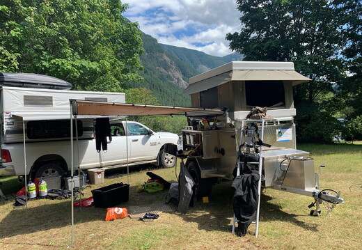 Trailers / Custom Trailers / Custom Camping Trailer Set-up | Rival™ Photos